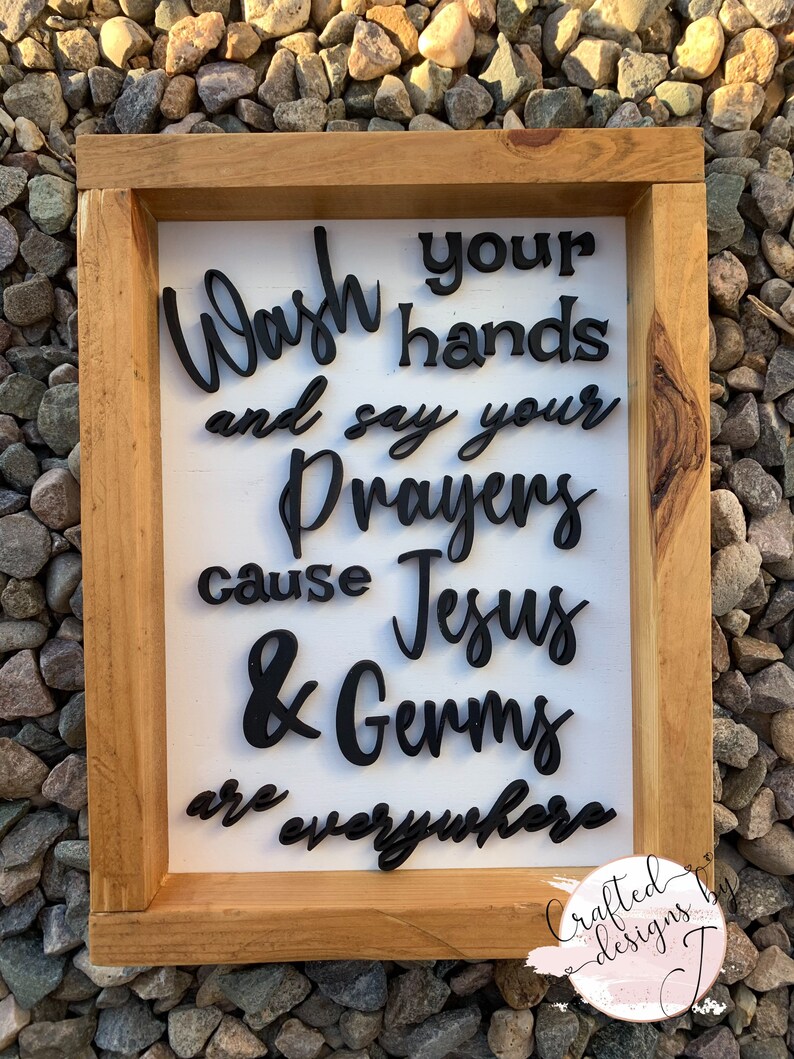 Jesus and Germs - Etsy