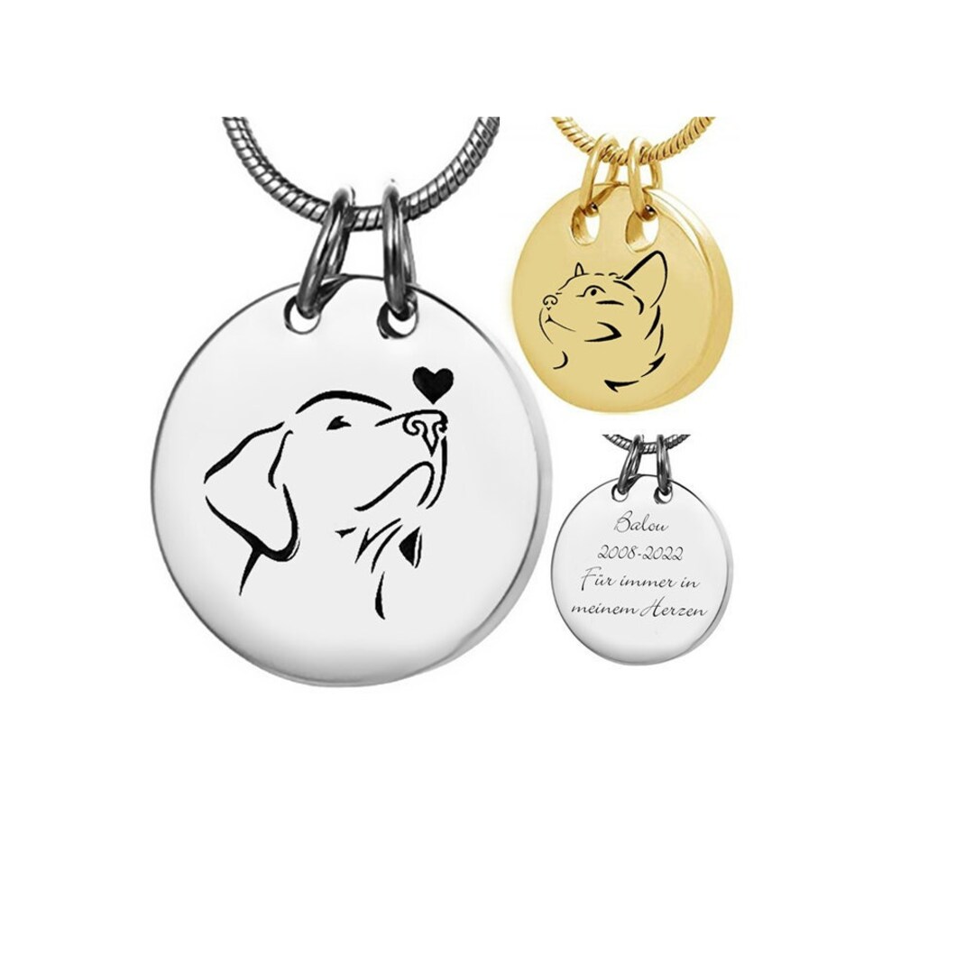 Ash Jewelry Engraving Ash Pendant Souvenirs Deceased Cat Dog Ash ...