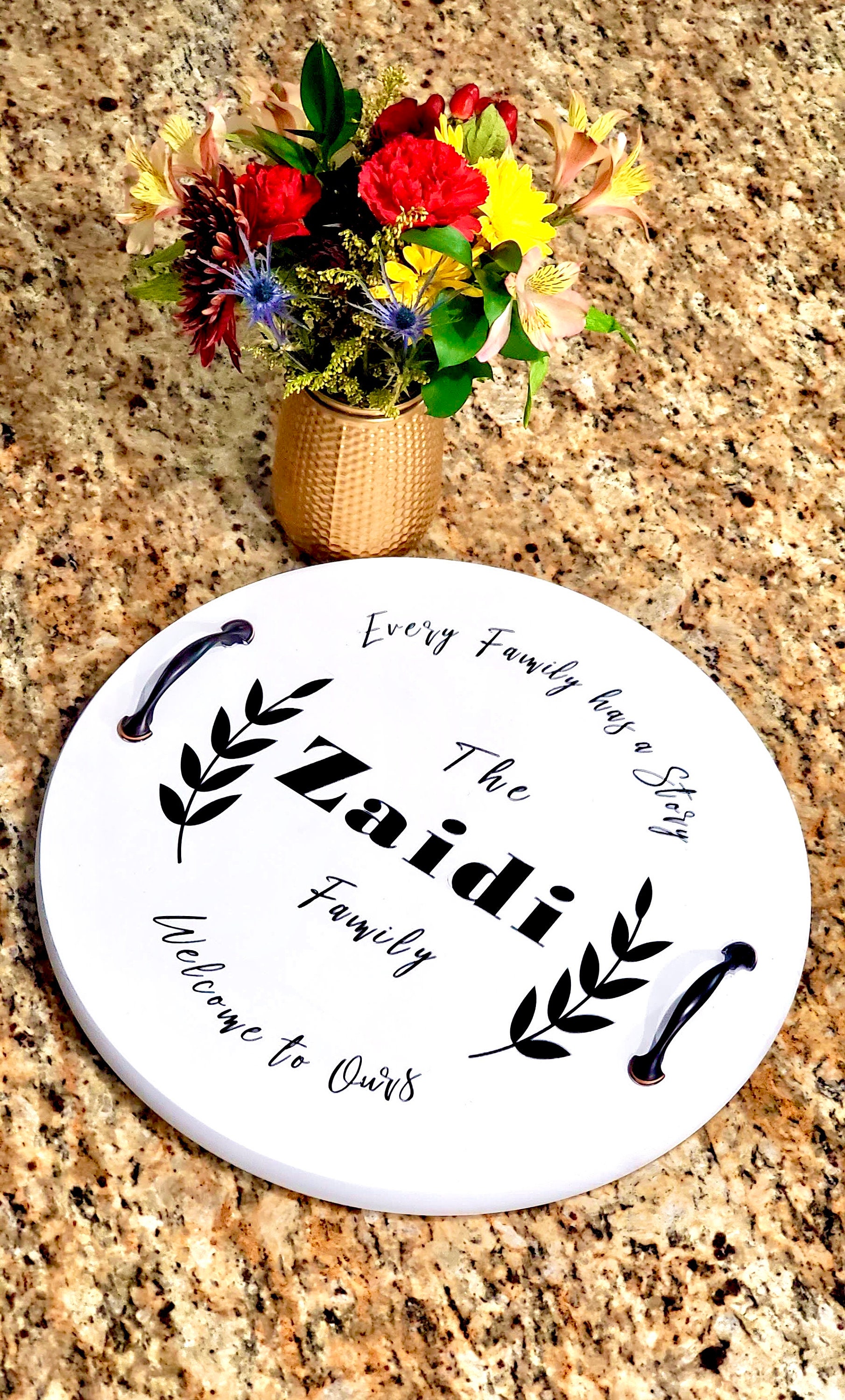 Custom Serving Tray Personalized Handmade Gift Wedding Gift - Etsy