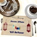 Ramadan Handmade Placemat Sets Islamic Decor Ramadan Iftar - Etsy