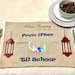 Ramadan Handmade Placemat Sets Islamic Decor Ramadan Iftar - Etsy