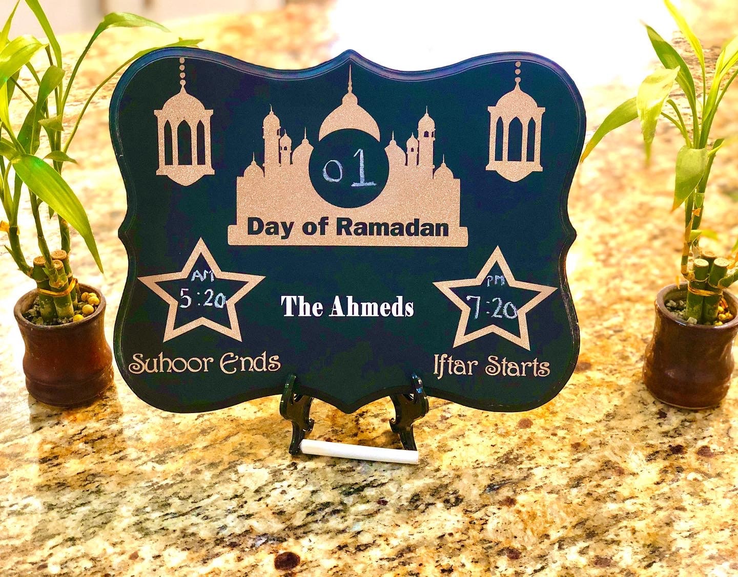 Ramadan Countdown, Ramadan Time Tracker, Ramadan Islamic Gift, Ramadan ...