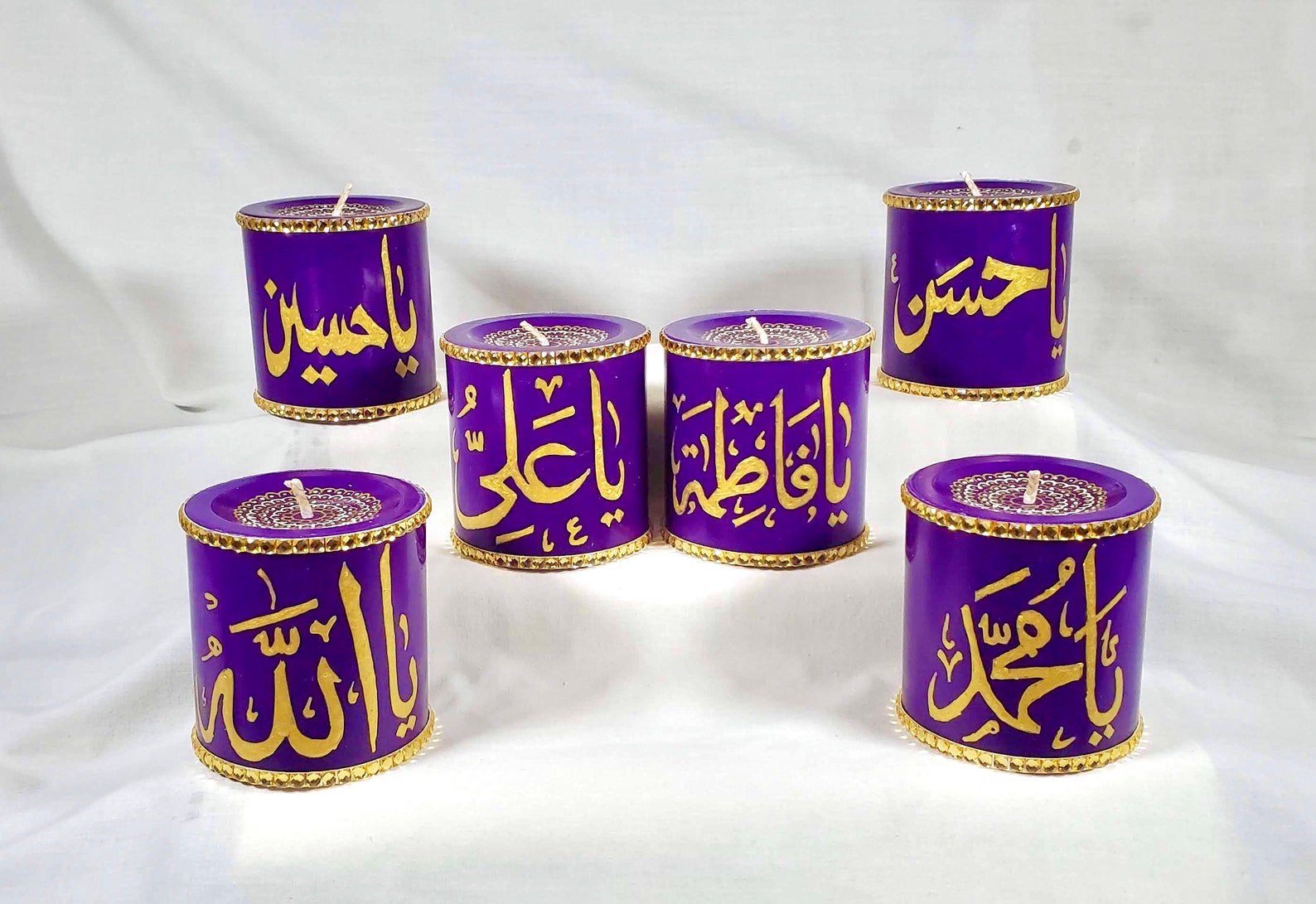 Panjatan Candles Islamic Wall Art Islamic Home Decor | Etsy