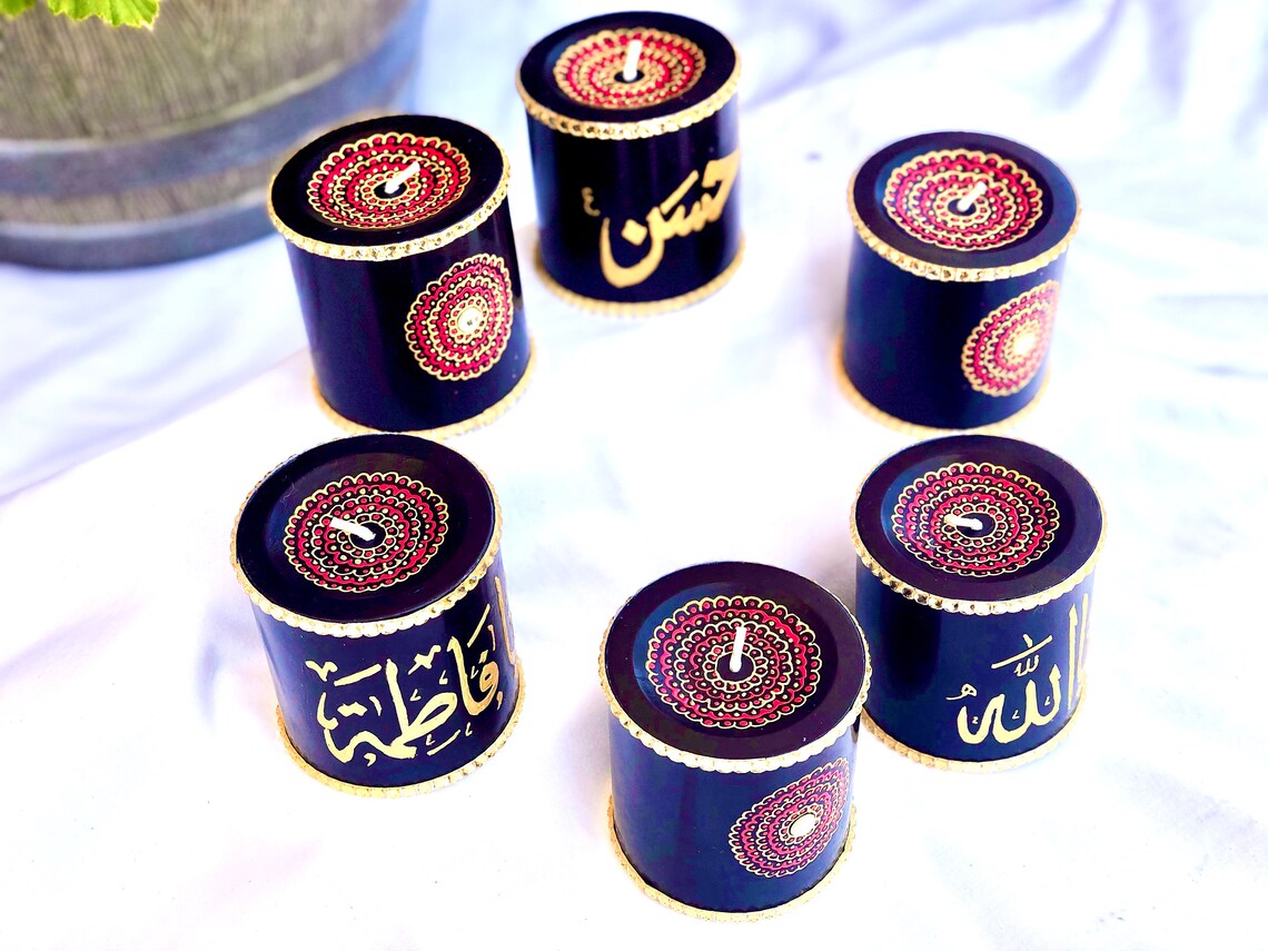 Panjatan Candles Islamic Wall Art Islamic Home Decor | Etsy