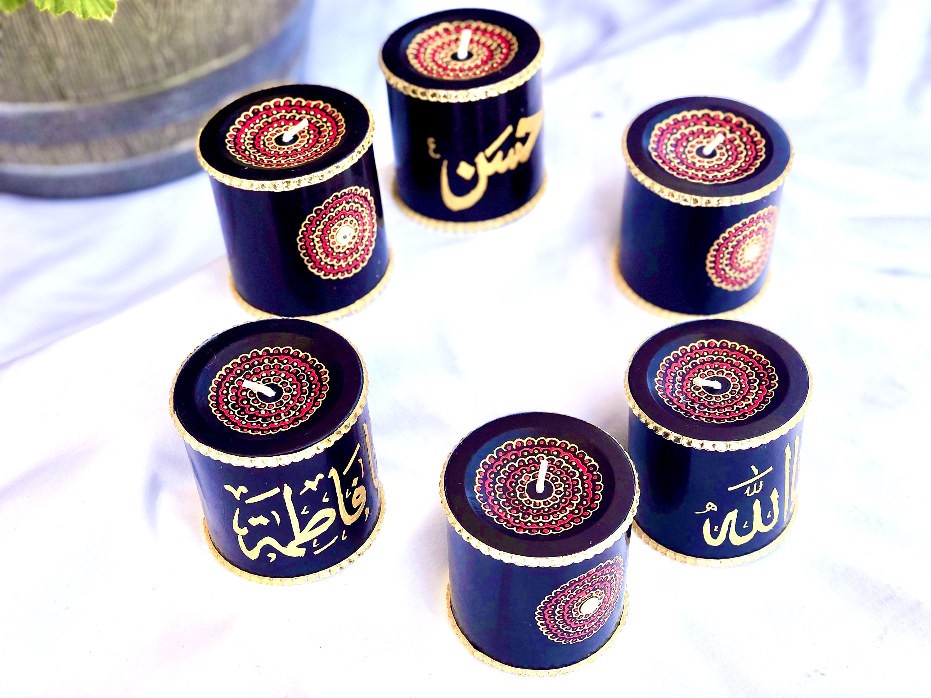 Panjatan Candles Islamic Wall Art Islamic Home Decor | Etsy UK