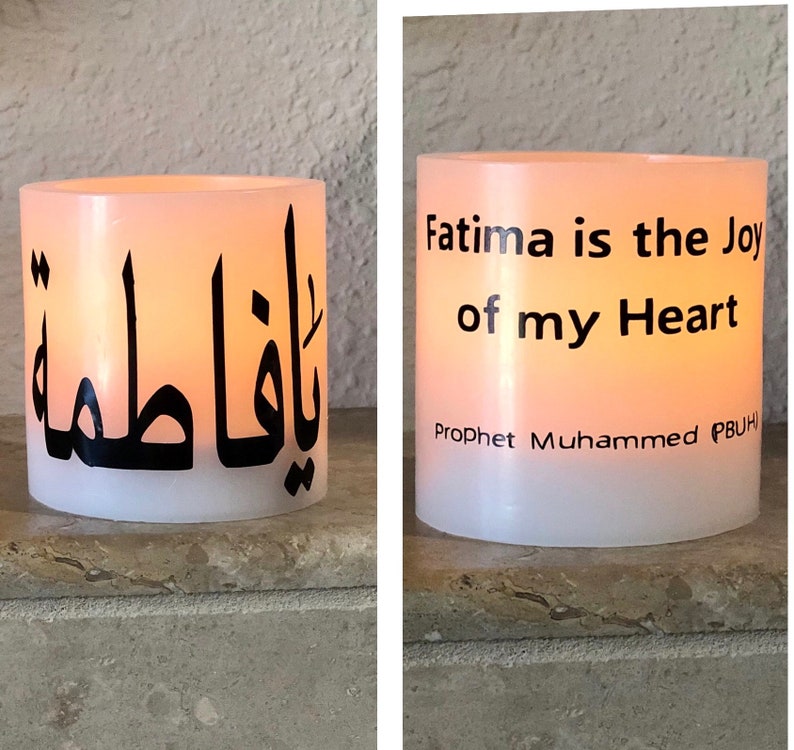 6 Panjatan Pak LED Candles Islamic Home Decor Muharram - Etsy India