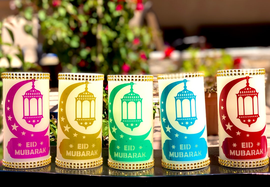 Ramadan Eid Candles, Eid Gift, Eid Decoration, Islamic Candle, Islamic ...
