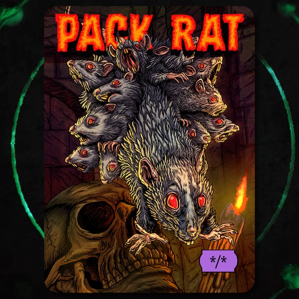 Rat Token Mtg - Etsy