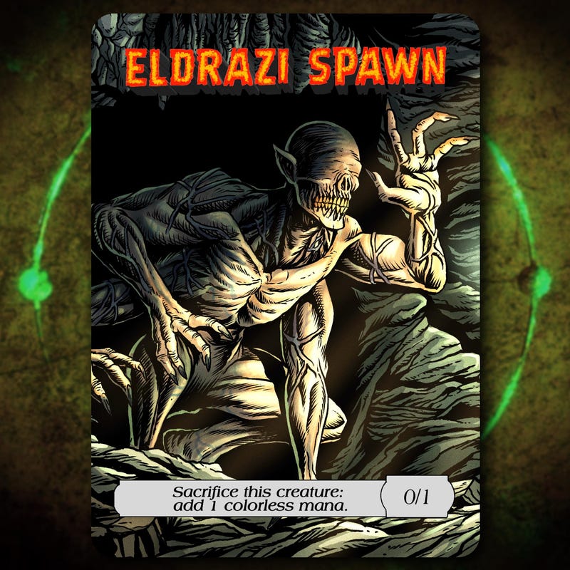 Mtg Tokens 0/ 1 - Etsy