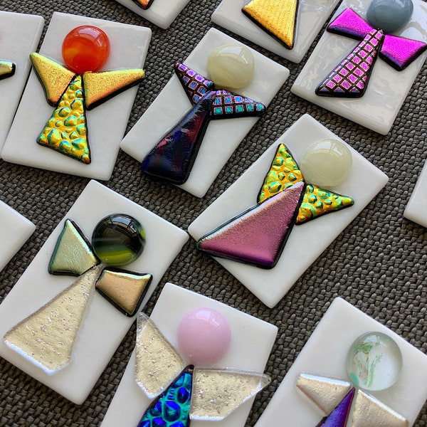 Fused Glass Ornament - Etsy