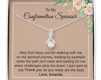 Confirmation Sponsor Gift Ideas - Etsy