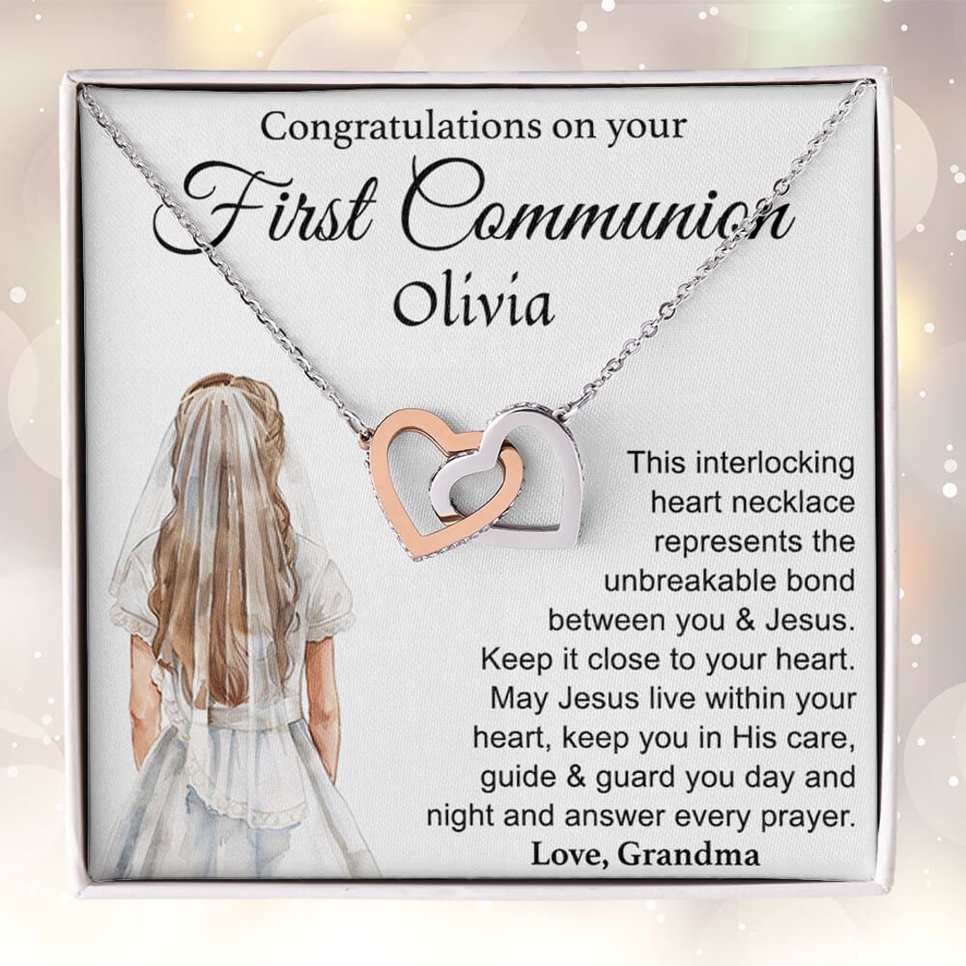 First Communion Gift Girl, First Communion Gifts, First Holy Communion ...