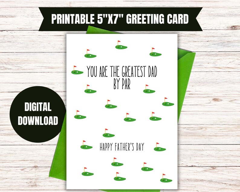 Printable Fathers Day Card, Father's Day Card Funny, Digital Father's ...