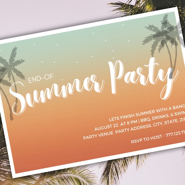 Summer Party - Etsy