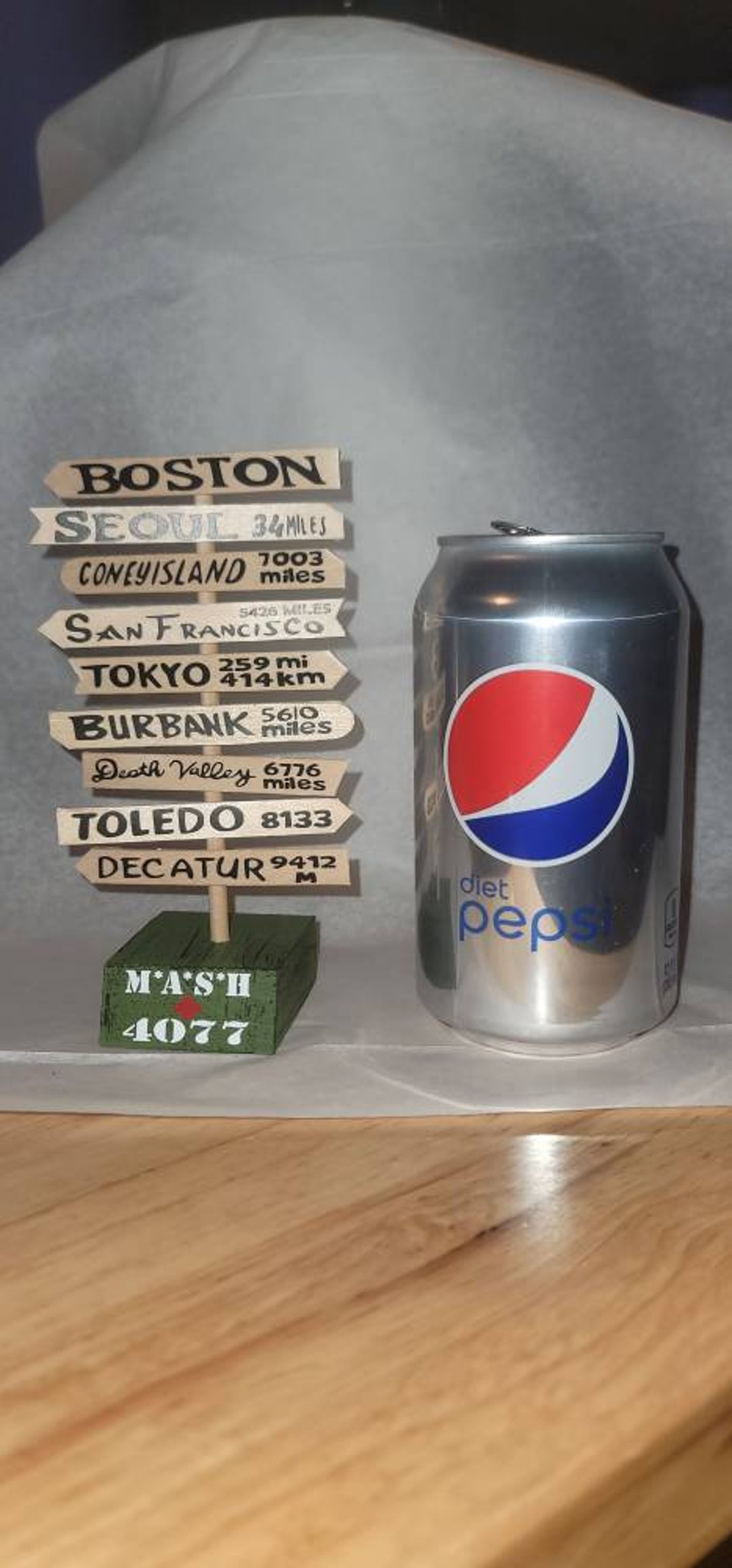 Mash 4077th Miniature Sign Post Mash 4077 Desk Size Decor - Etsy