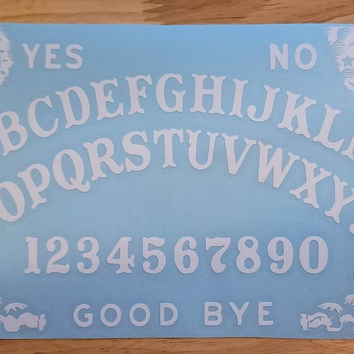 Ouija Board Decal Vinyl Sticker | Etsy