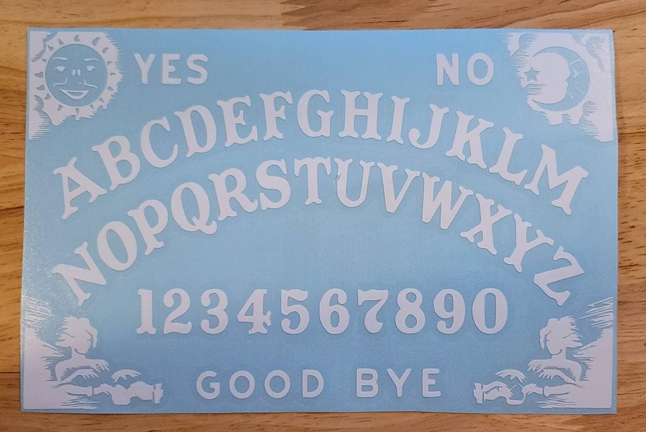 Ouija Board Decal Vinyl Sticker - Etsy