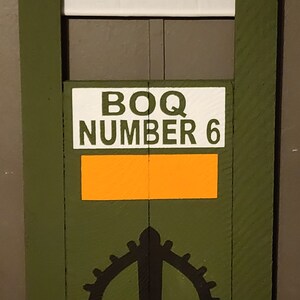 Mash 4077th Miniature Swamp Door Replica Mash 4077 - Etsy