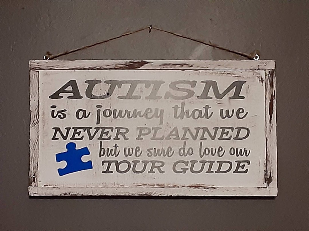 Autism Awareness Sign - Etsy