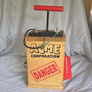 Birdhouse Blasting Machine Dynamite Detonator Plunger Wile E Coyote ...