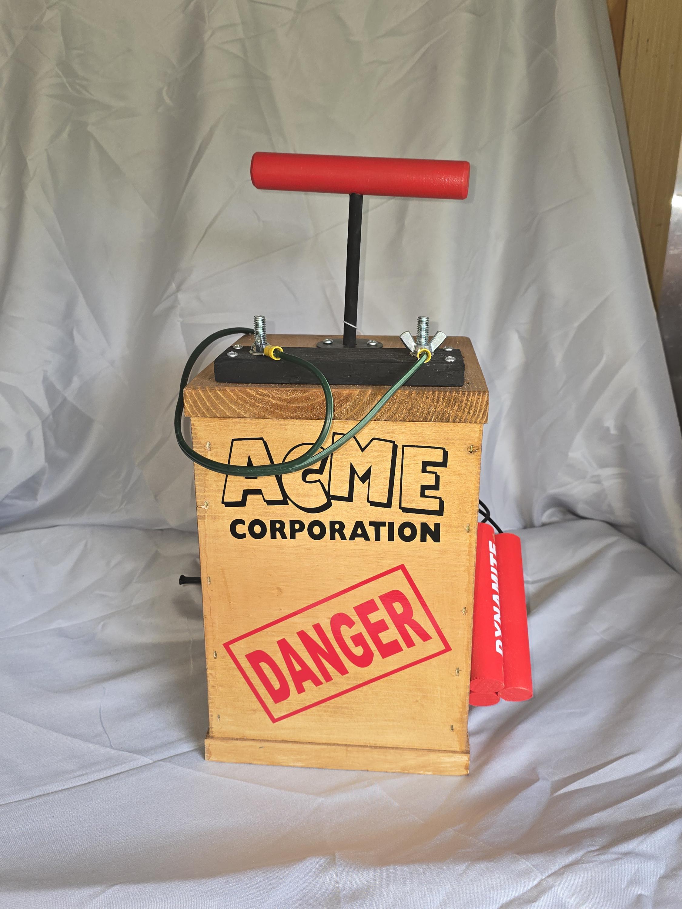 Birdhouse Blasting Machine Dynamite Detonator Plunger Wile E Coyote ...
