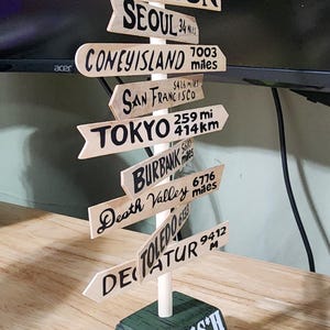 Mash 4077th Miniature Sign Post Mash 4077 - Etsy