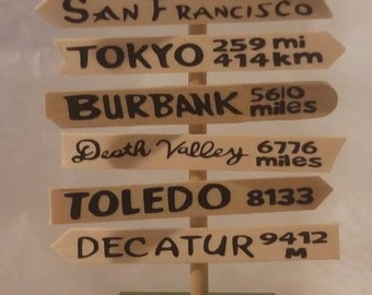 Mash 4077th Miniature Sign Post Mash 4077 Desk Size Decor - Etsy