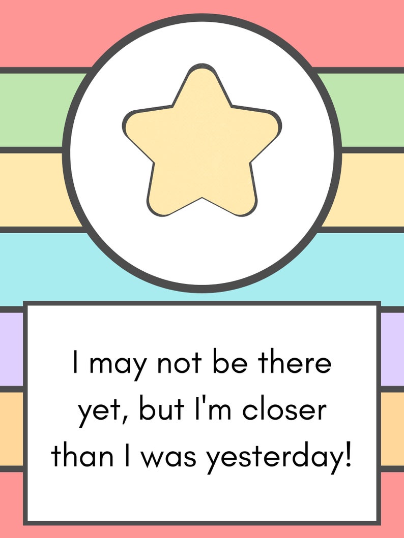Positive Classroom Posters-set of 10 - Etsy