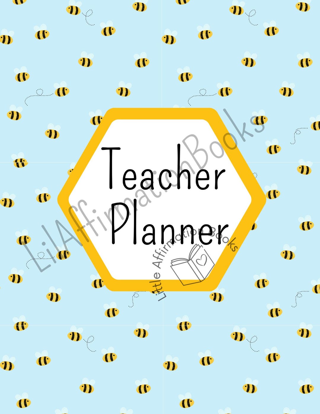 Bee Digital Teacher Planner - Etsy