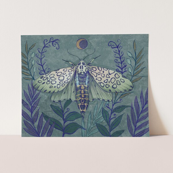 Leopard Moth - Etsy