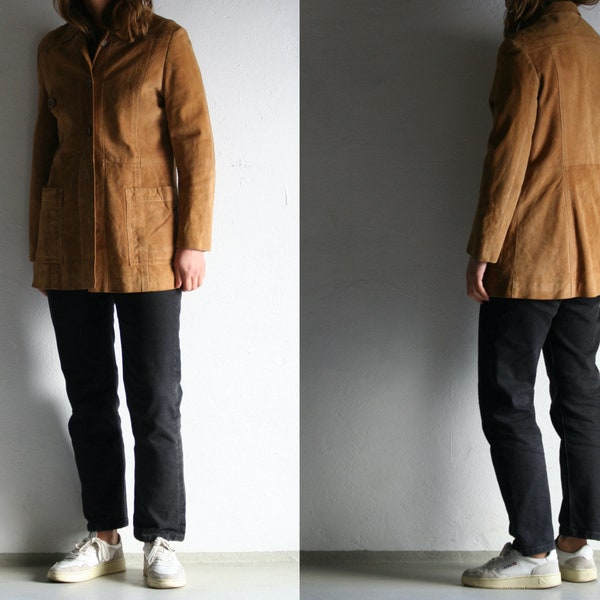 Mens Camel Suede Jacket - Etsy