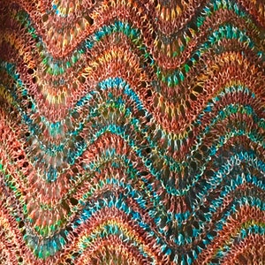 PDF KNITTING Pattern M Size Only Loose Loop Wave Dress Knitting Pattern ...