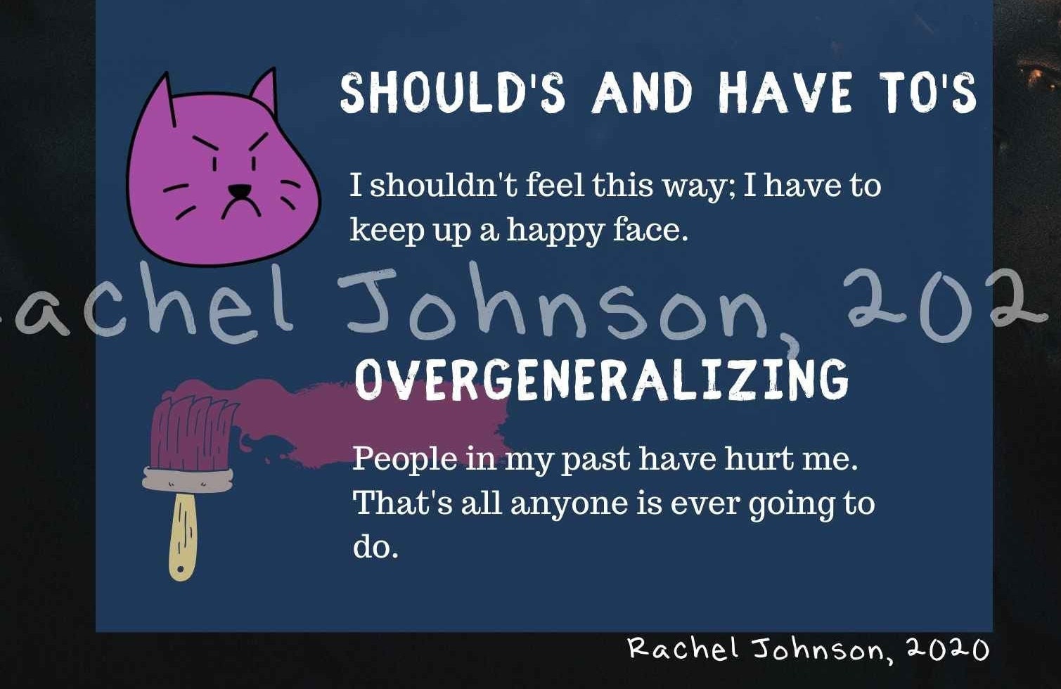 TFCBT Poster: Stinking Thinking - Etsy