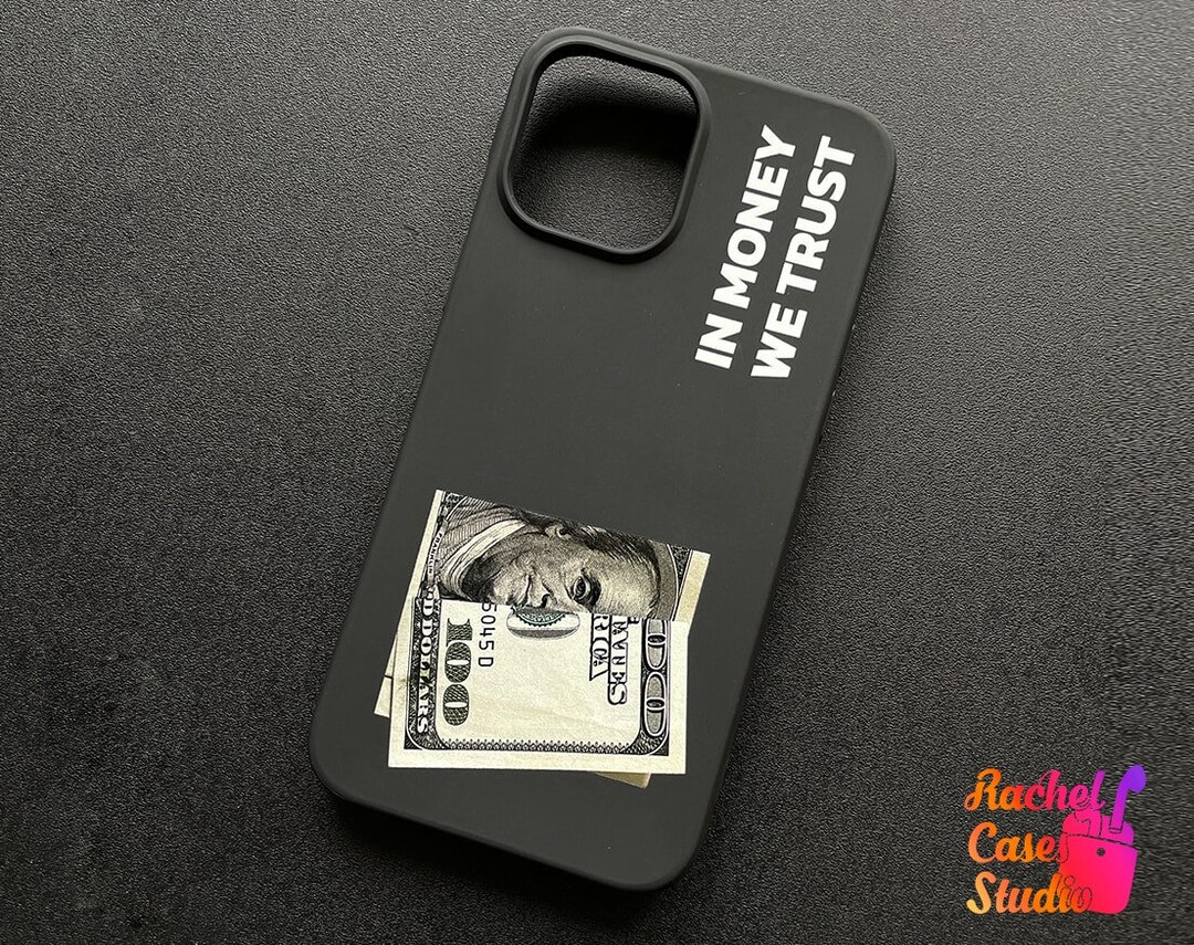 In Money We Trust iPhone 14 Case Dollar Bill Personalized - Etsy