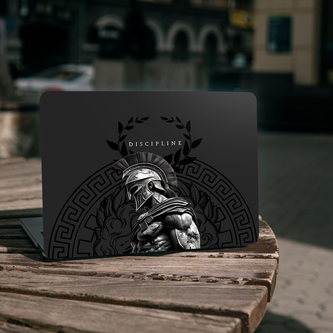 Spartan Warrior MacBook Air 13" A2337 M1 M2 Case, Discipline Hard Cover ...