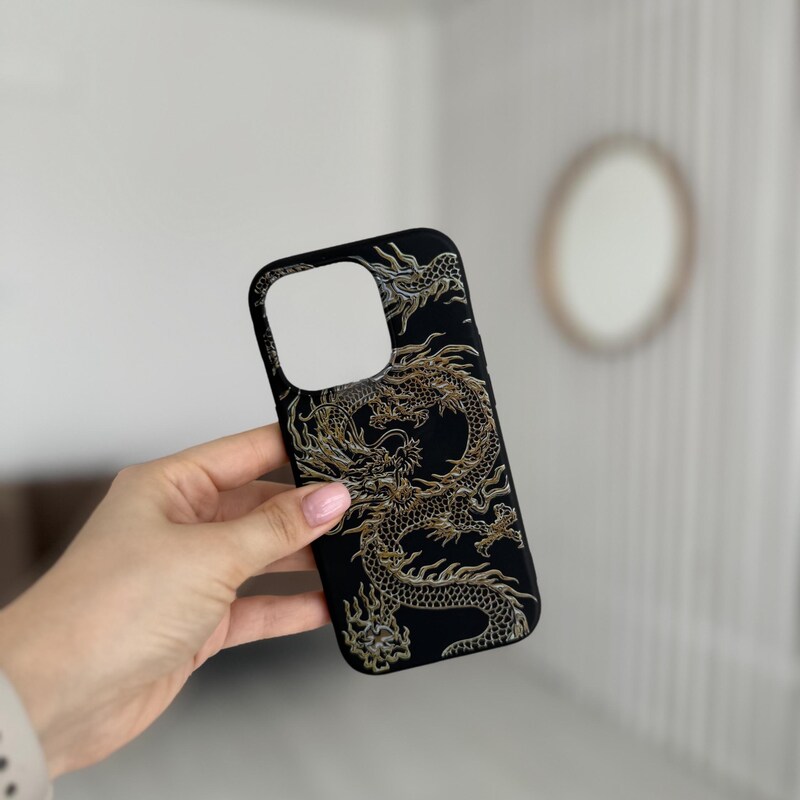 Chinese Dragon Case - Etsy