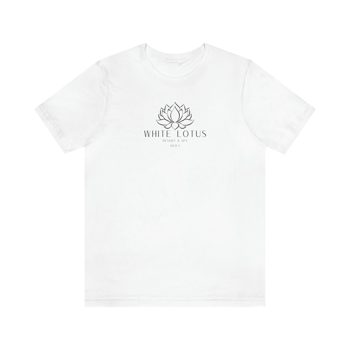 White Lotus Resort & Spa White Tee Shirt, White Lotus Shirt, White ...