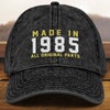 30th Birthday Hat 30 Years Old Born in 1994 Gifts 5 Panel Cotton Cap ...