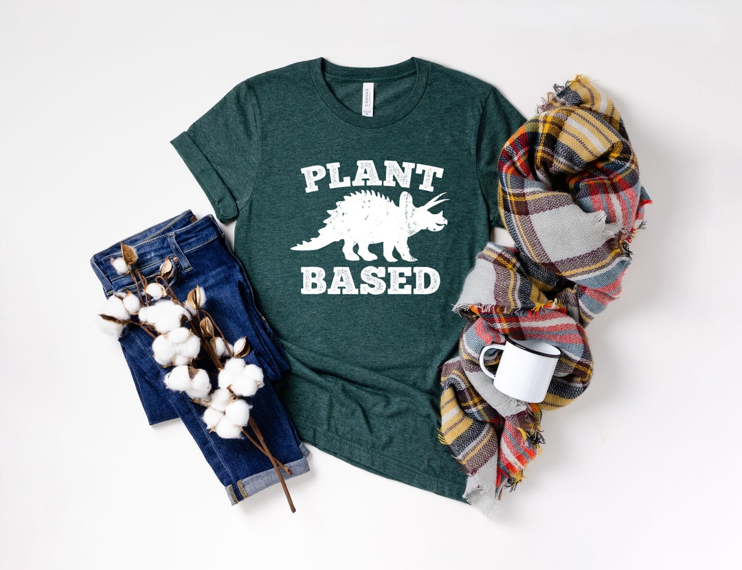 Vegan Shirt • Plant Based Graphic Tee • Herbivore T-shirt • Vegetarian ...