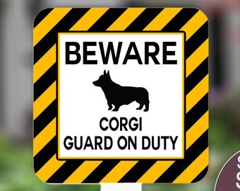 Guard Dog Sign - Etsy