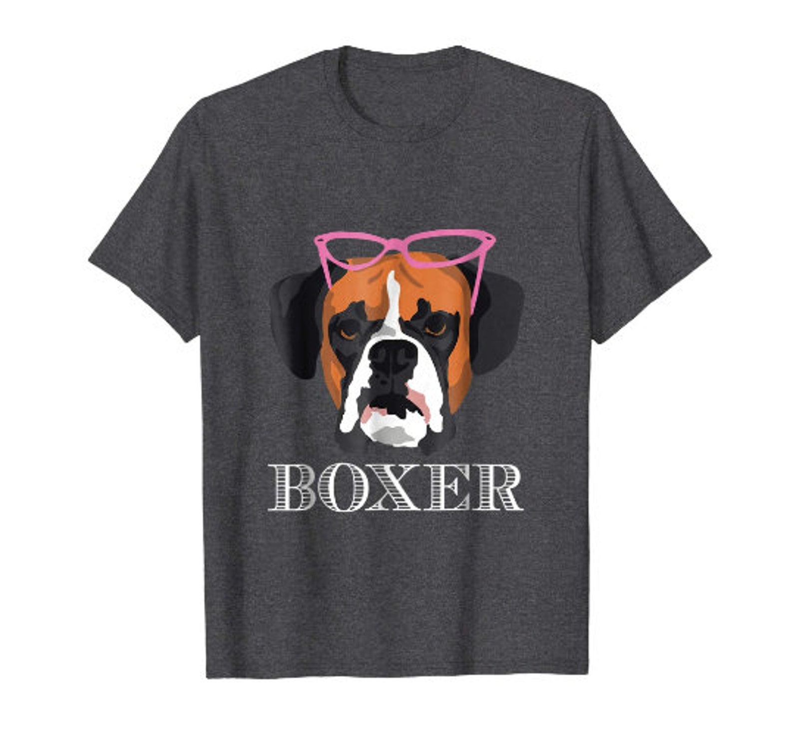 Boxer Shirt Funny Dog Nerdy Dog Boxer Dad Boxer Dog Fur | Etsy