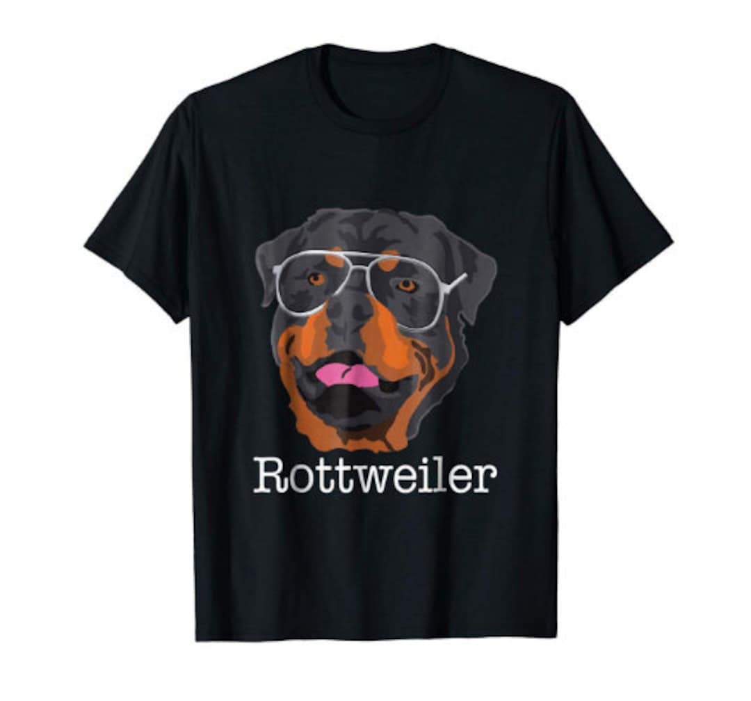 Rottweiler Shirt Funny Dog T Shirts for Men Women Zip Hoodie, Tank Top ...
