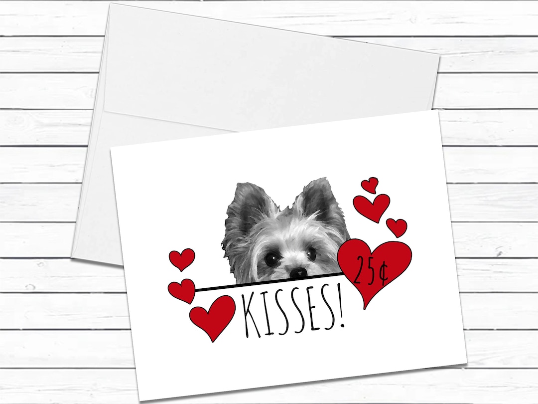 Yorkie Dog Valentines Day Cards, Valentine Cards, Yorkshire Terrier Mom ...