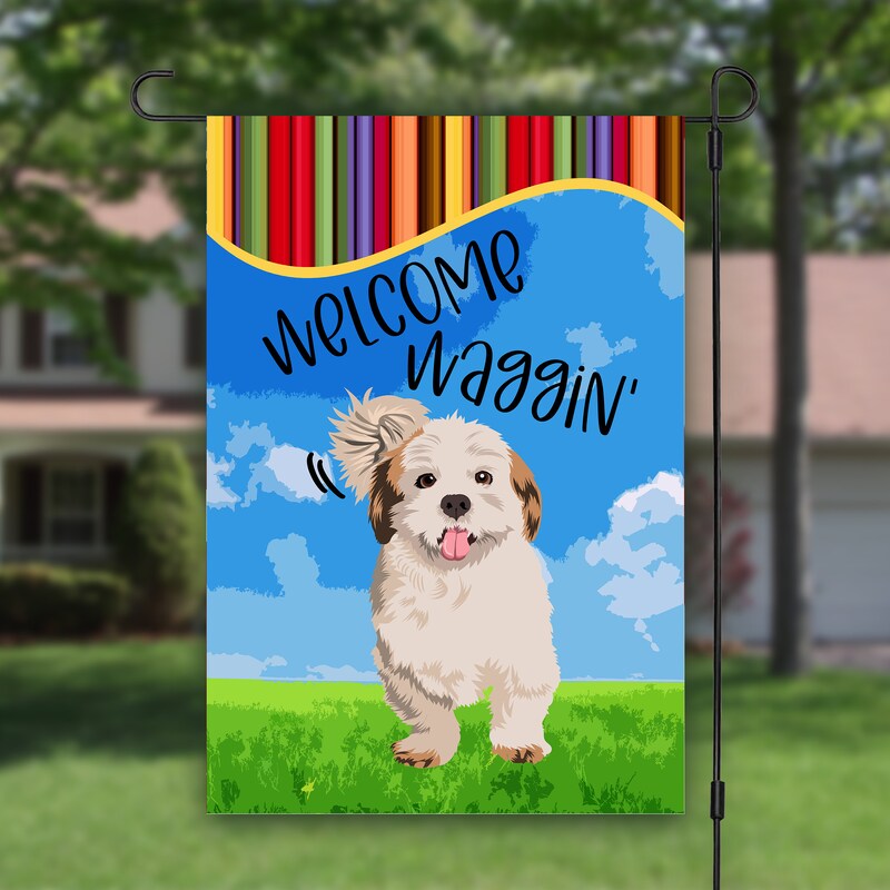 Maltese Dog Flag - Etsy