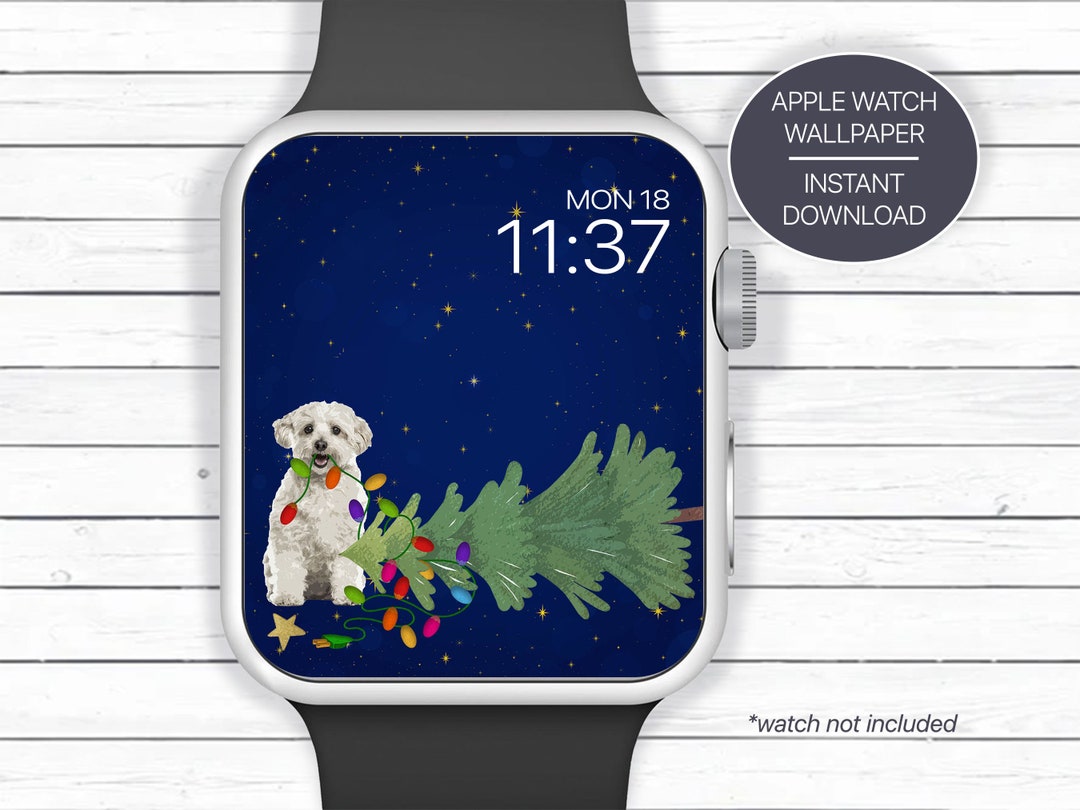 Havanese Dog, Maltese Dog, Smart Watch Face, Smartwatch Cover, Digital ...