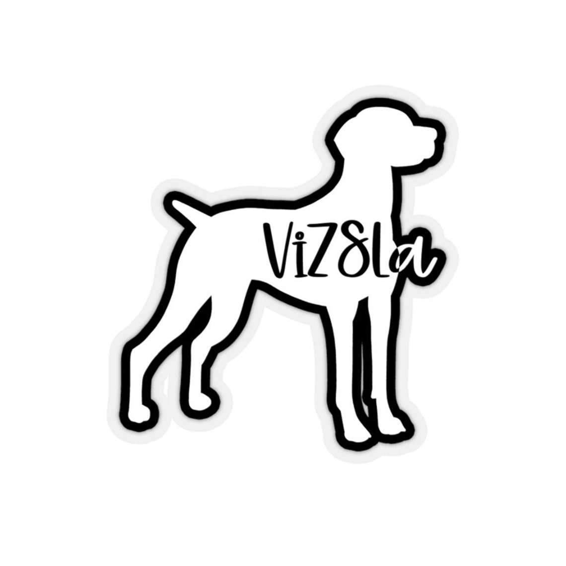 Vizsla Dog Decal Dog Sticker Vizsla Art Vizsla Dog Lover | Etsy