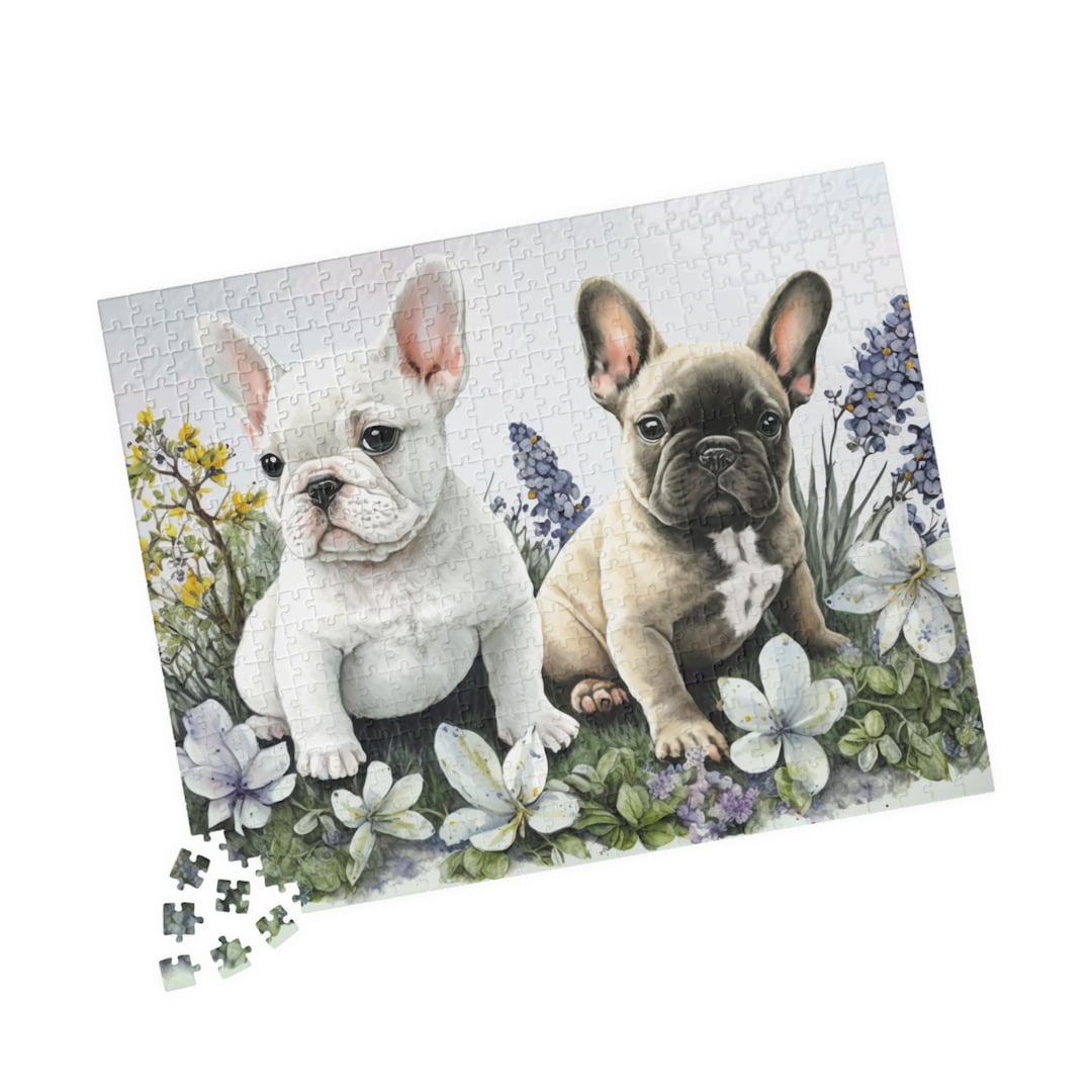 French Bulldog Puzzle - Cute Frenchies Jigsaw, 110-1014 Piece Puzzle ...