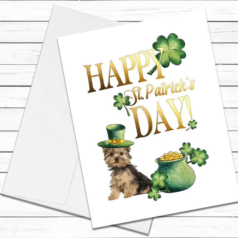 St Patricks Day Card - Etsy