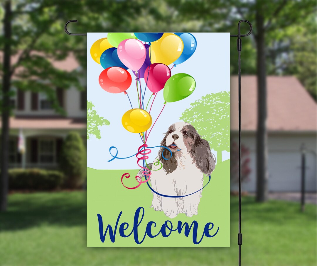 Cavalier King Charles, House Flags, Welcome Sign, Garden Decorations ...