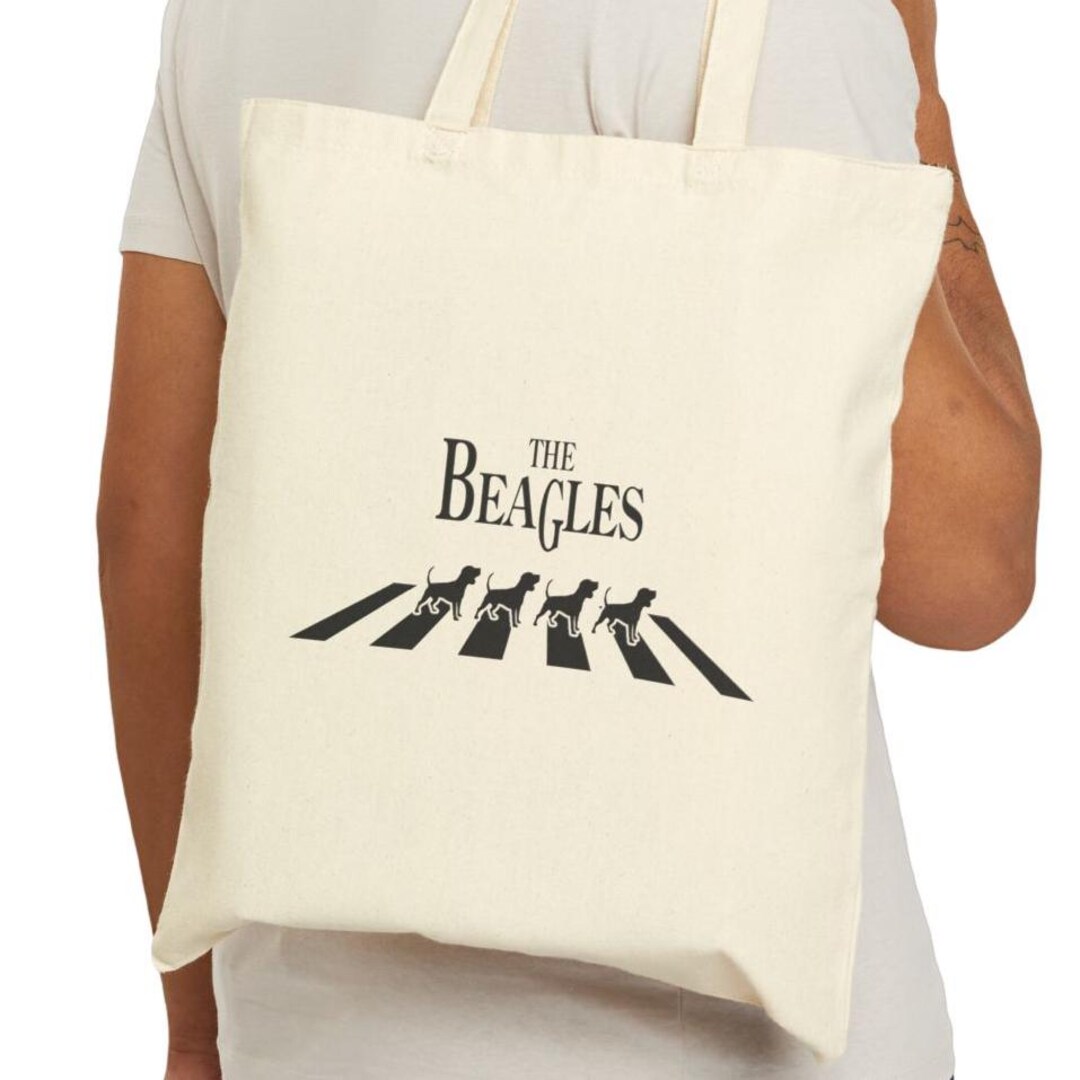 The Beagles Canvas Bag, Eco Friendly Bag, Beagle Mom Reusable Grocery ...